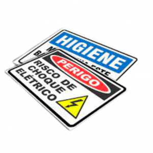 Placa PS Adesivado M2 PS Vinil Corte reto - Gráfica Piuí